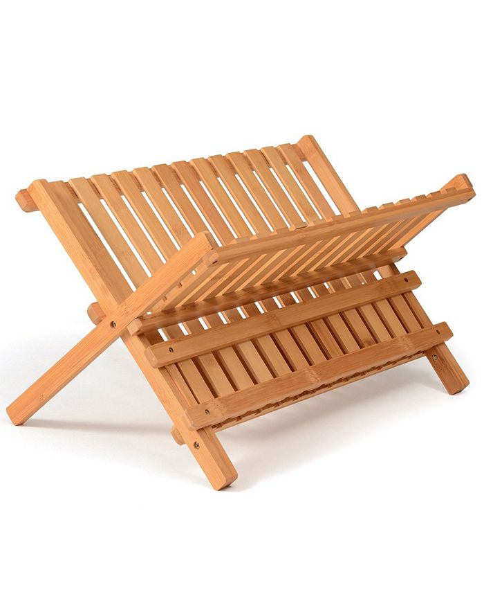 Bambusi Folding Dish Rack - Macy's