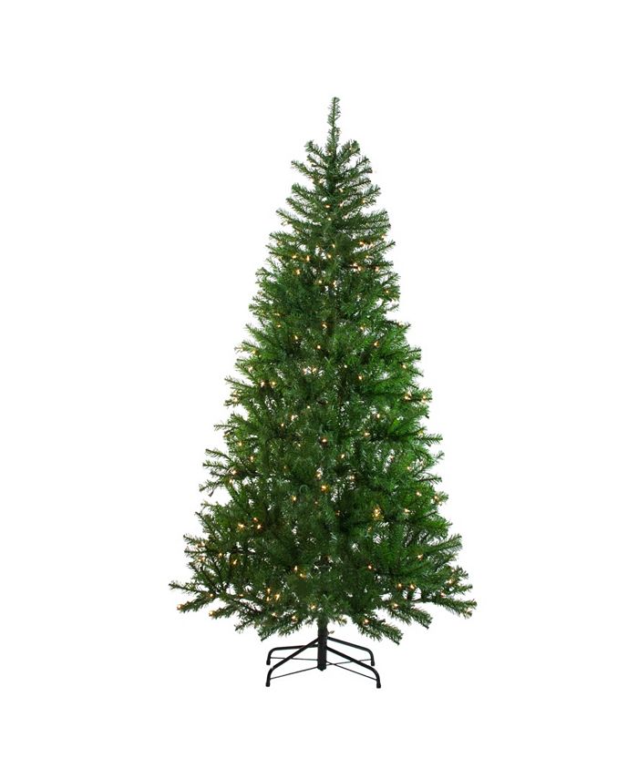 Northlight 7' Pre-Lit Vail Spruce Medium Artificial Christmas Tree ...