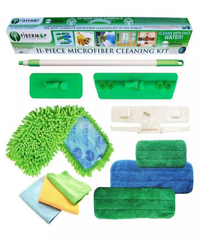 Fibermop 11 Piece Microfiber Cleaning Kit - Macy's