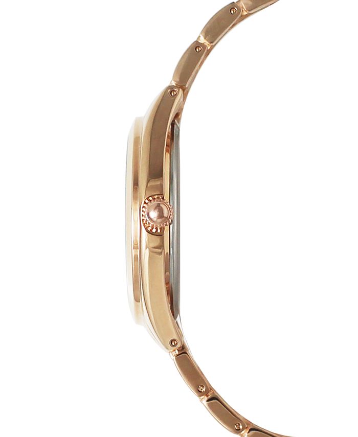 Jessica Simpson Women's Genuine Garnet and White Topaz Gold Tone ...