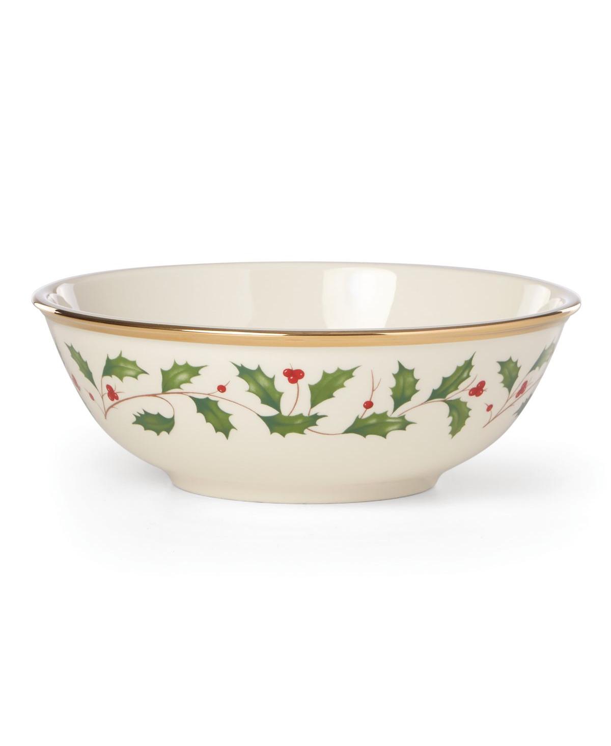 Click here for Lenox Holiday Place Setting Bowl - Ivory prices