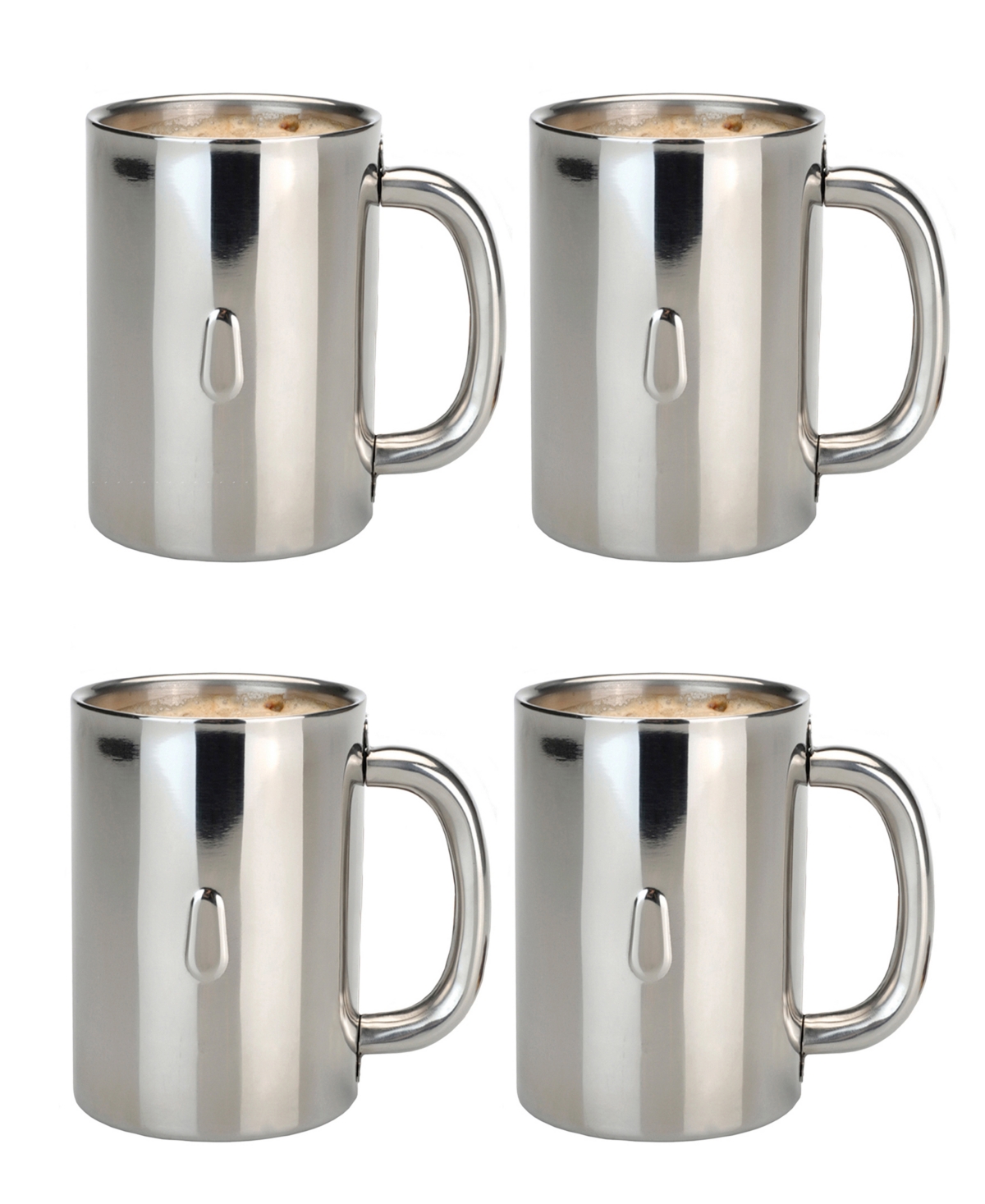 Click here for BergHOFF Straight Stainless Steel 4-Pc. Coffee Mug... prices