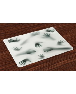 Ambesonne Horror House Place Mats, Set of 4 - Macy's