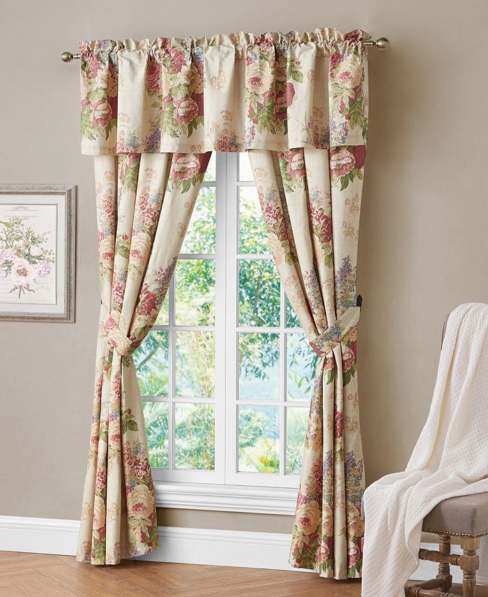 Rose Tree Juliette 80" X 17" Lined Valance - Macy's