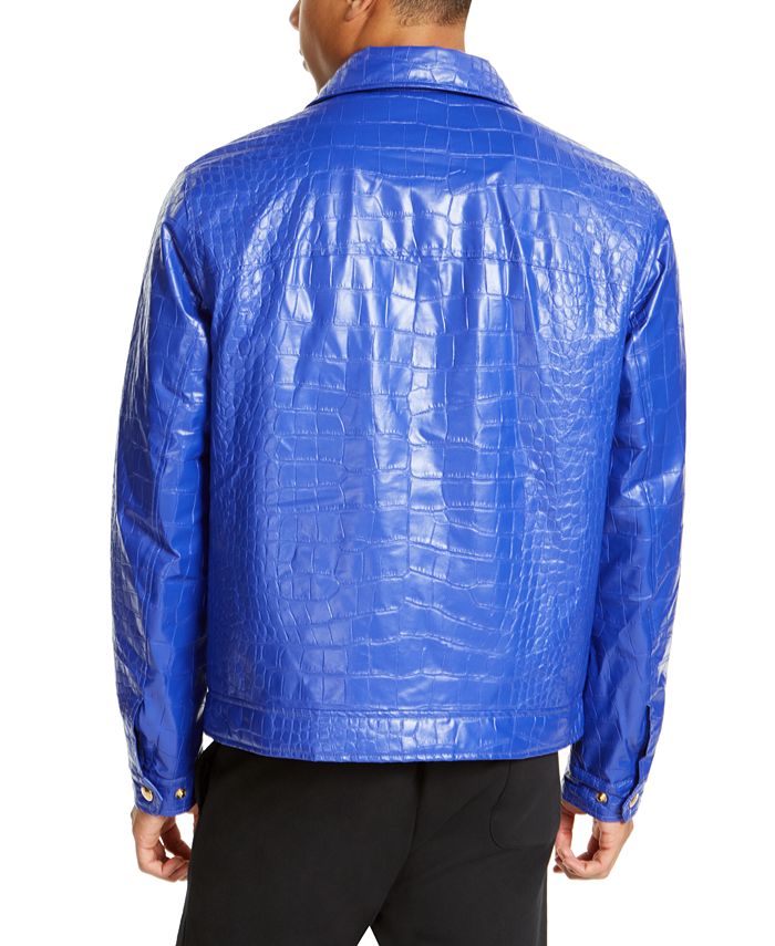 Love Moschino Men's Faux Snakeskin Jacket - Macy's