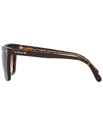 COACH Sunglasses, HC8191 56 L1612 - Macy's