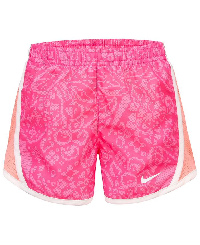 Nike Toddler Girls Printed Dri-FIT Tempo Shorts - Macy's