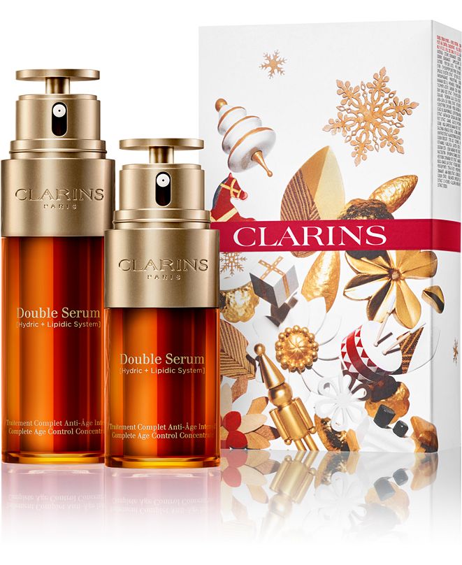 Clarins Macy’s exclusive 2-Pc. Double Serum Double Edition Gift Set ...