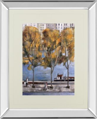 Classy Art Autumn in Paris by Didier Lourenco Mirror Framed Print Wall ...
