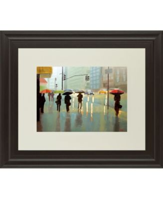 Classy Art New York Reality by Tate Hamilton Framed Print Wall Art, 34 ...