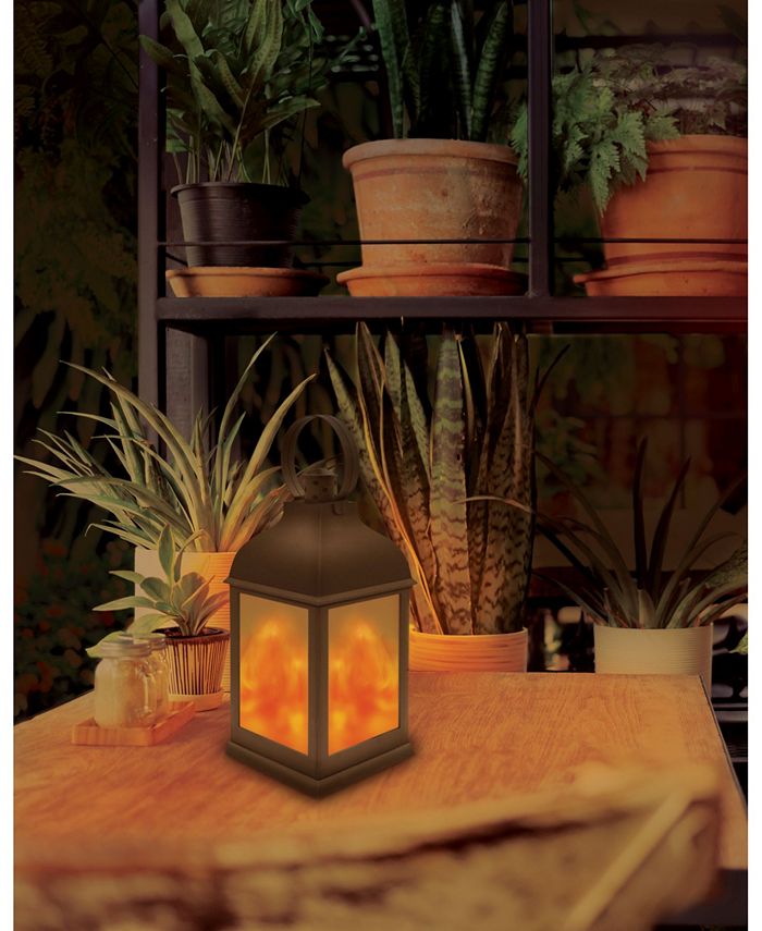 Sharper Image Flameless LED Lantern - Macy's