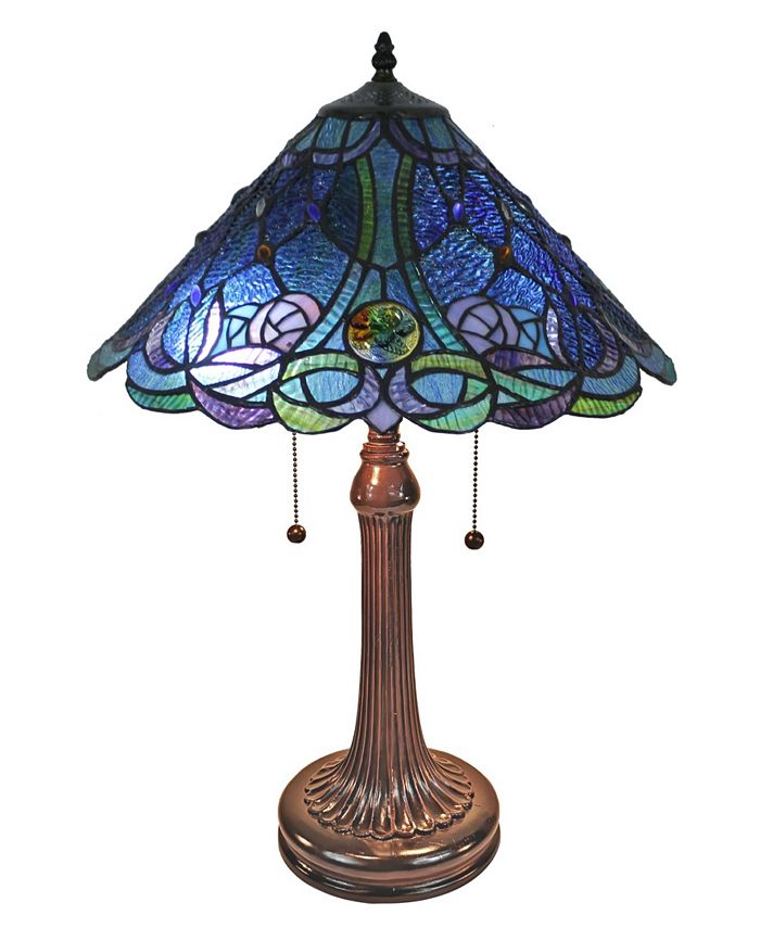 Amora Lighting Tiffany Style Table Lamp - Macy's