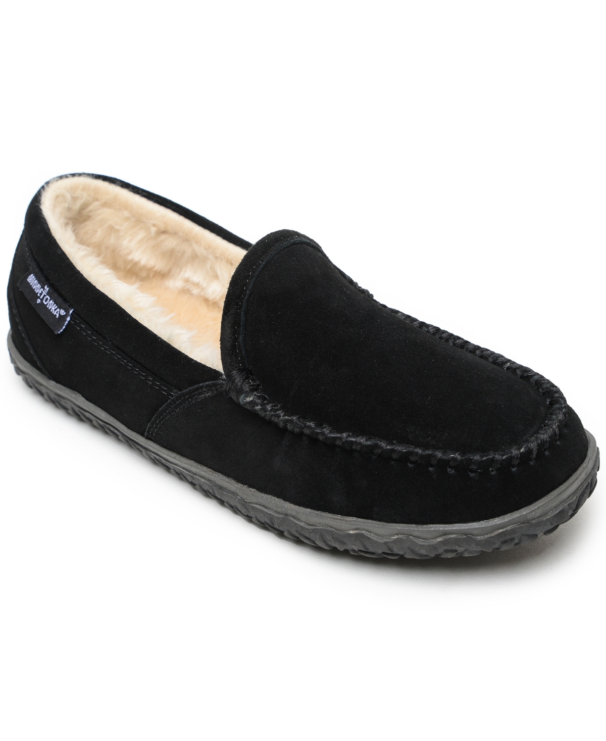 Click here for Minnetonka Womens Tempe Slippers - Black prices