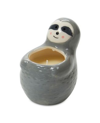 Tri-Coastal Design Sloth Ceramic Candle - Macy's