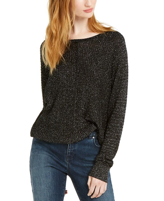 INC International Concepts INC Metallic Sweater, Created for Macy's ...
