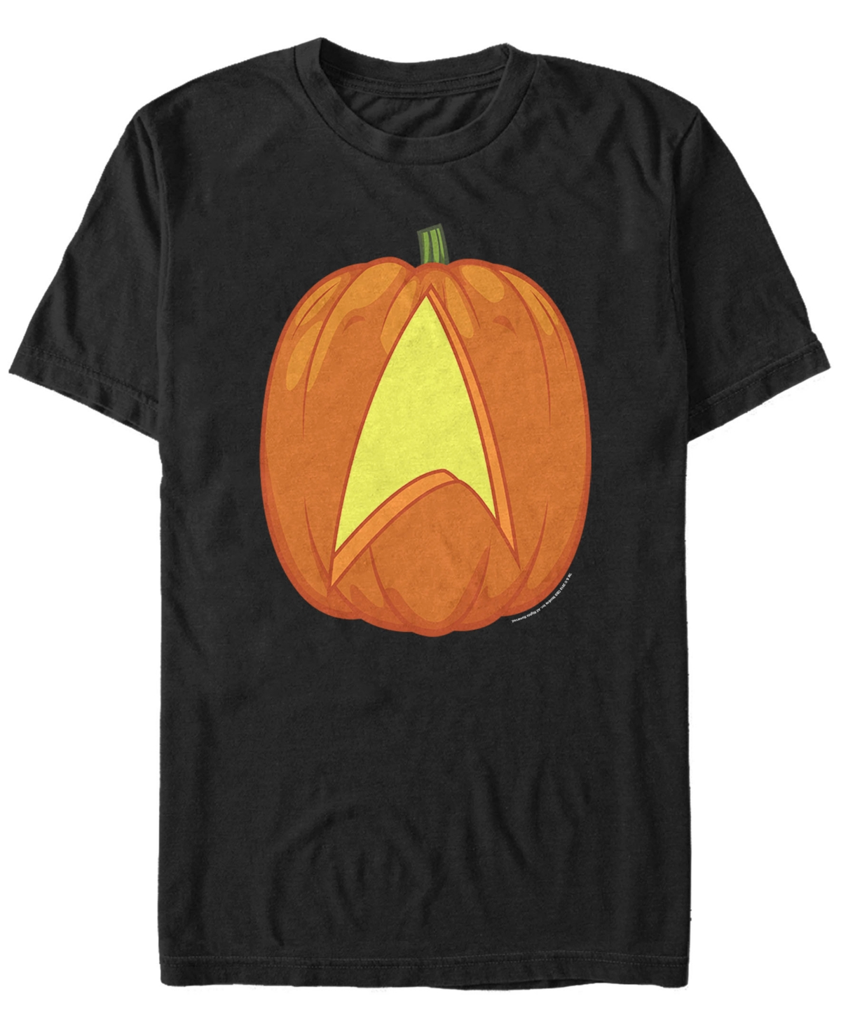 Click here for Star Trek Mens Carved Pumpkin Logo Short Sleeve T-... prices