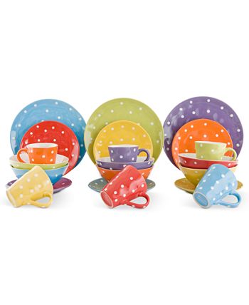 Maxwell & Williams Sprinkle Sky 4-Piece Place Setting - Macy's