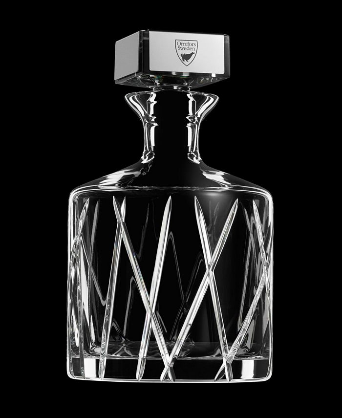 Orrefors City Decanter - Macy's
