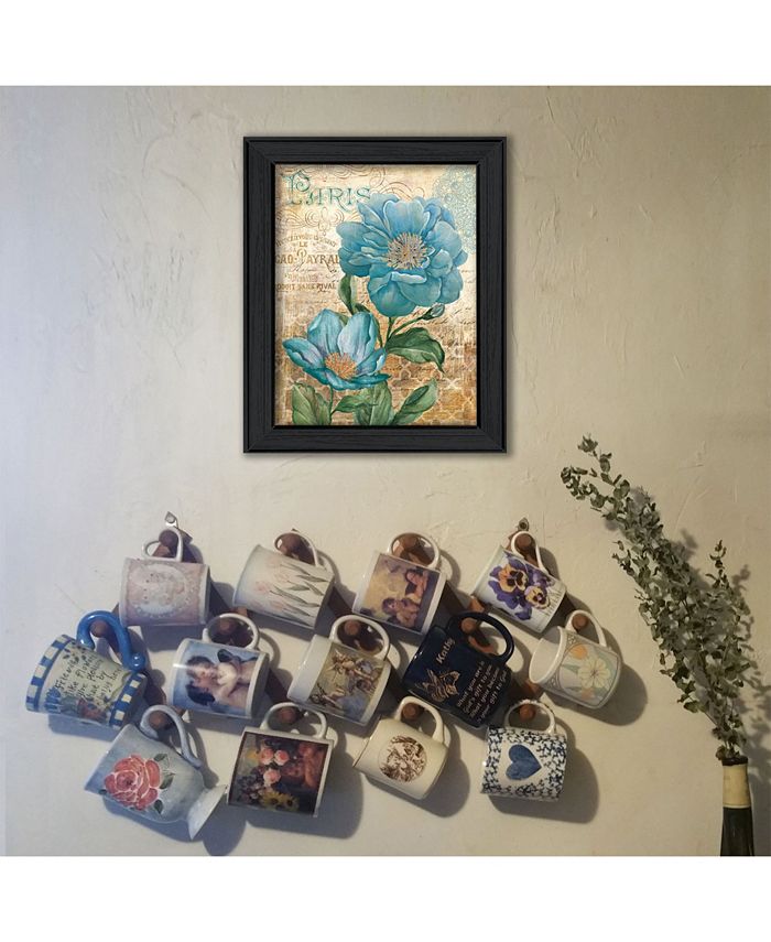 Trendy Décor 4U Paris Blue II By Ed Wargo, Printed Wall Art, Ready to ...