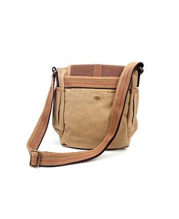 TSD BRAND Turtle Ridge Canvas Crossbody Bag - Macy's