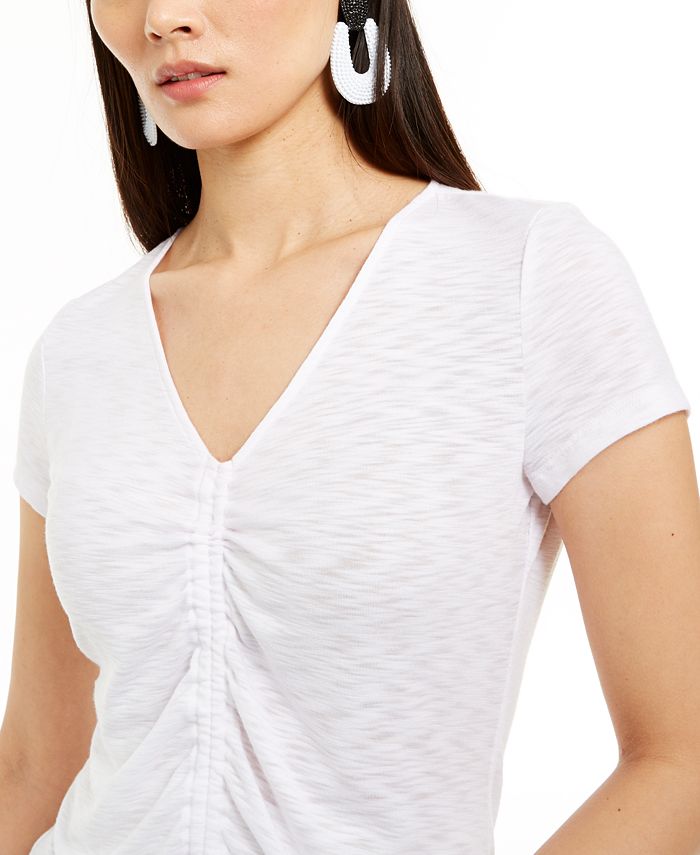 INC International Concepts INC Ruched-Front Top, Created for Macy's ...