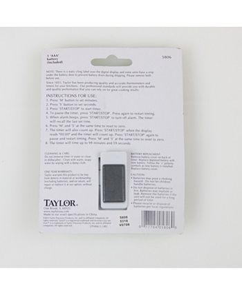 Taylor Precision Products Digital Timer - Macy's