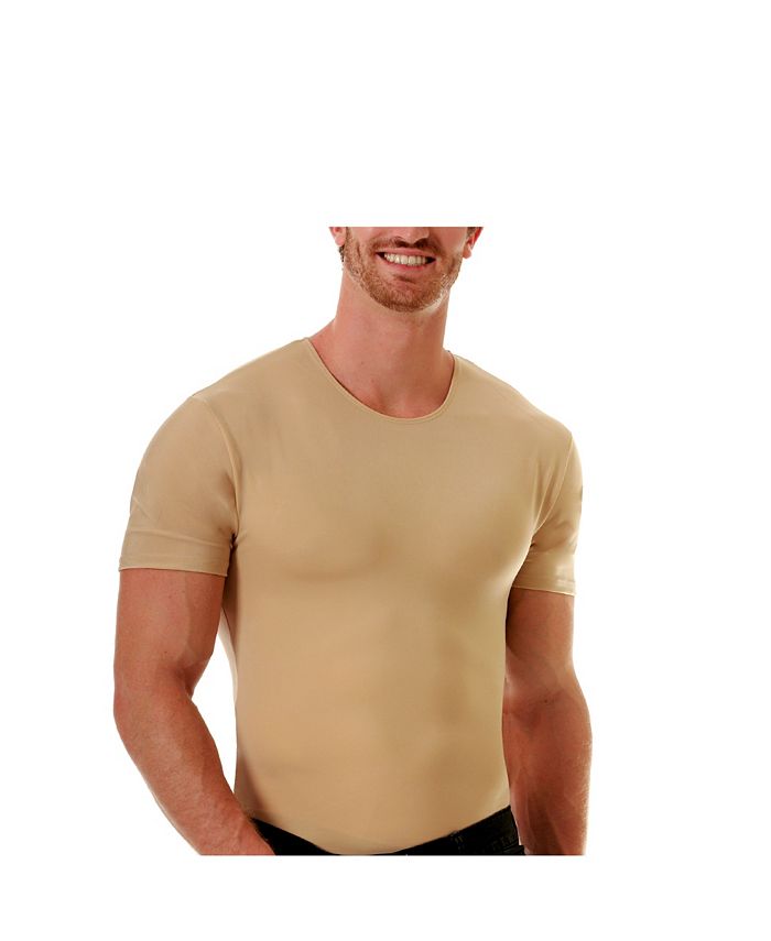 Instaslim Men's Big & Tall Insta Slim Compression Short Sleeve Crew ...