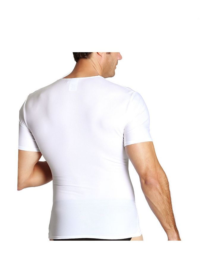 Instaslim Men's Big & Tall Insta Slim Compression Short Sleeve Crew ...
