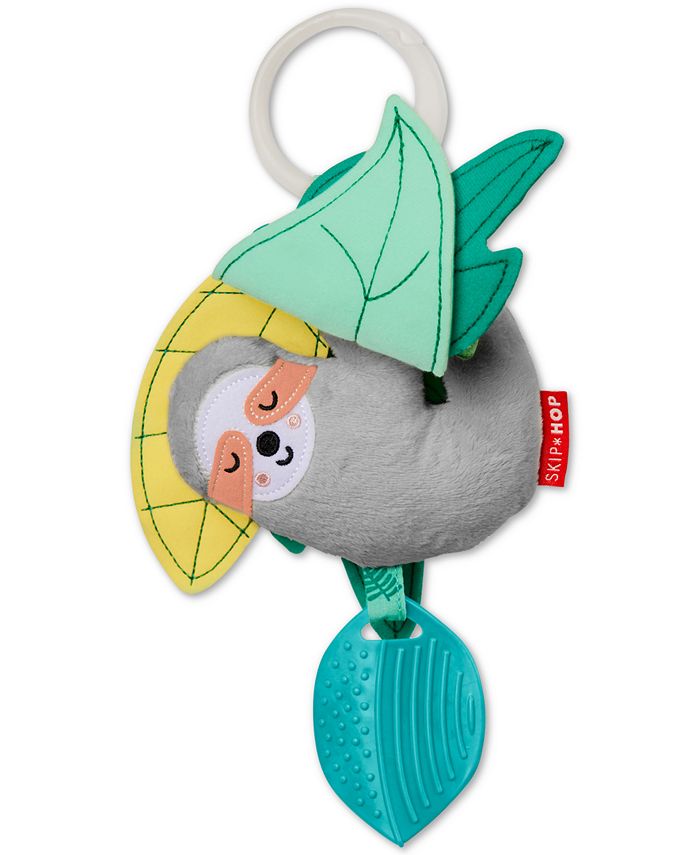 Skip Hop Tropical Paradise Sloth Jitter Toy - Macy's