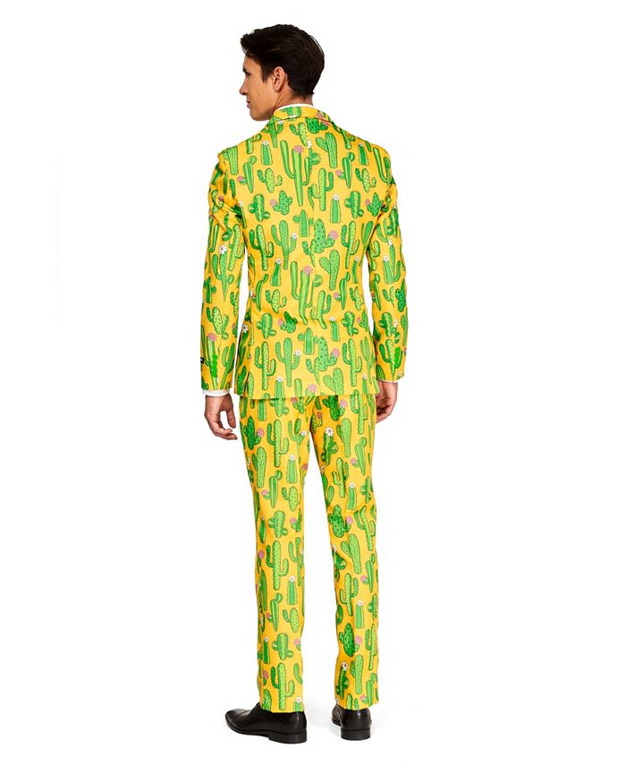 Suitmeister Men's Sunny Yellow Cactus Plant Suit - Macy's