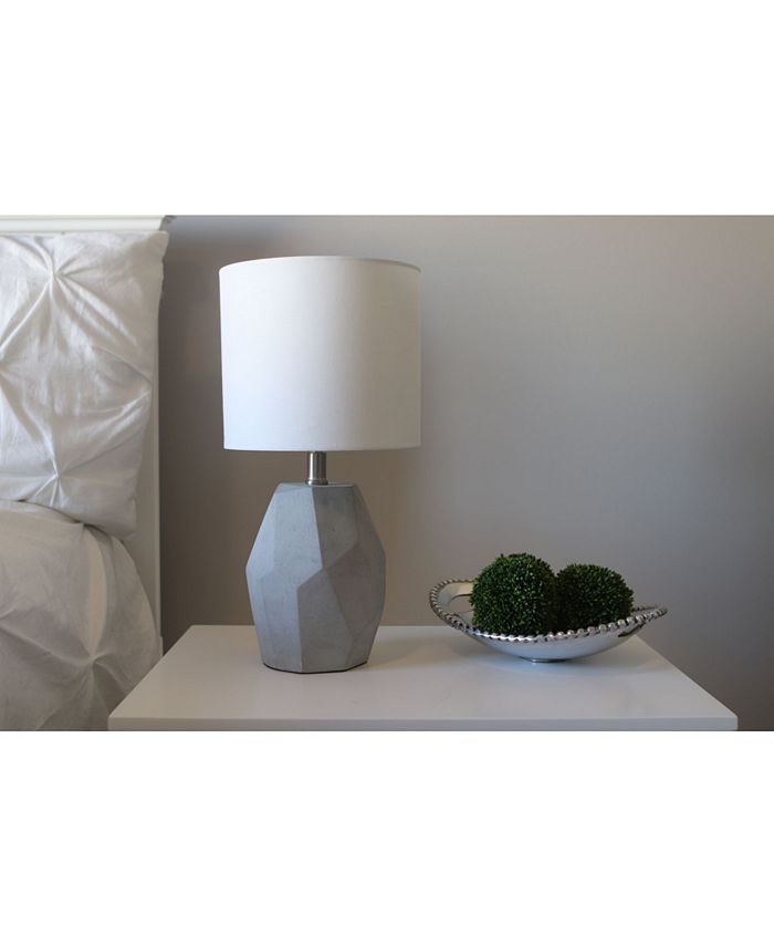 Jimco Lamp & Manufacturing Co Decor Therapy Jamison Geo Table Lamp - Macy's