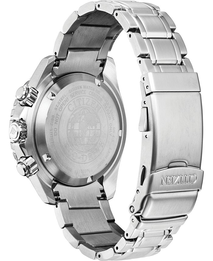 Citizen Eco-Drive Men's Promaster Diver Stainless Steel Bracelet Watch ...