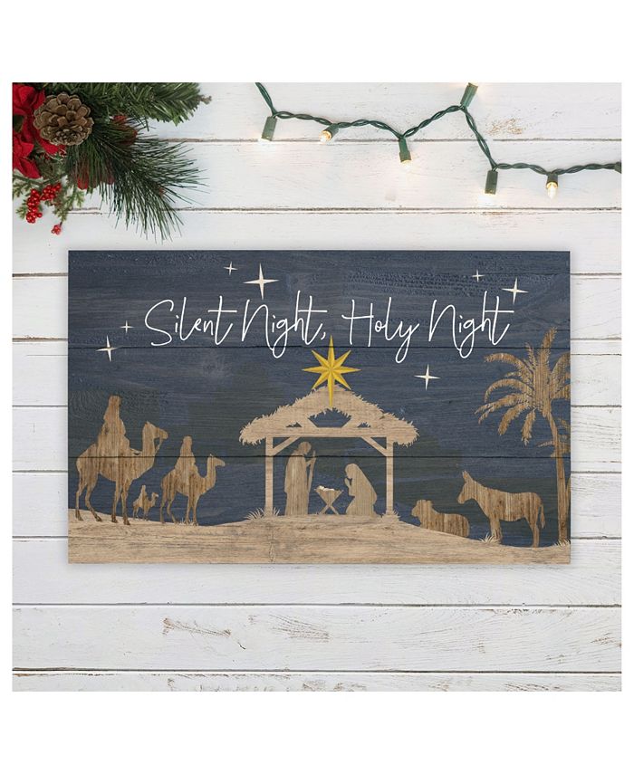 P Graham Dunn Silent Night Wall Art - Macy's