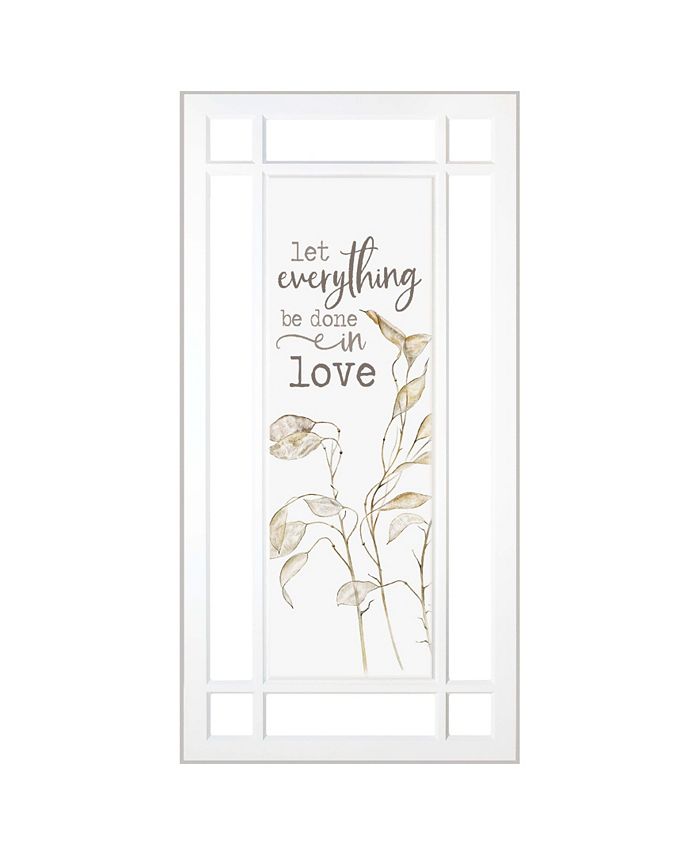 P Graham Dunn Let Everything Be Done In Love Wall Art - Macy's