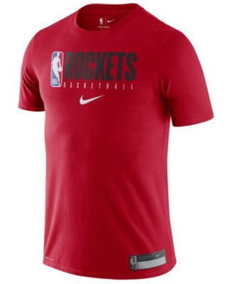 Nike Men's Houston Rockets Team Practice T-Shirt - Macy's