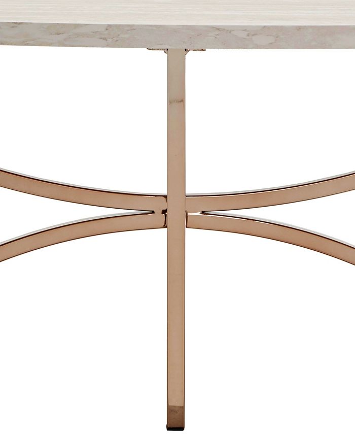 iNSPIRE Q Victoria Cocktail Table with Faux Marble Top - Macy's