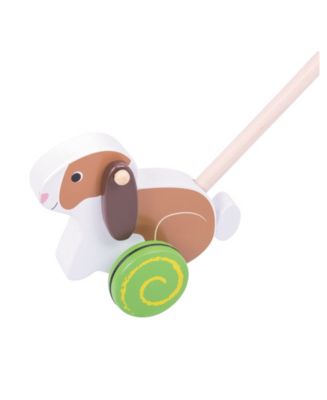 Bigjigs Toys Push Along Rabbit - Macy's