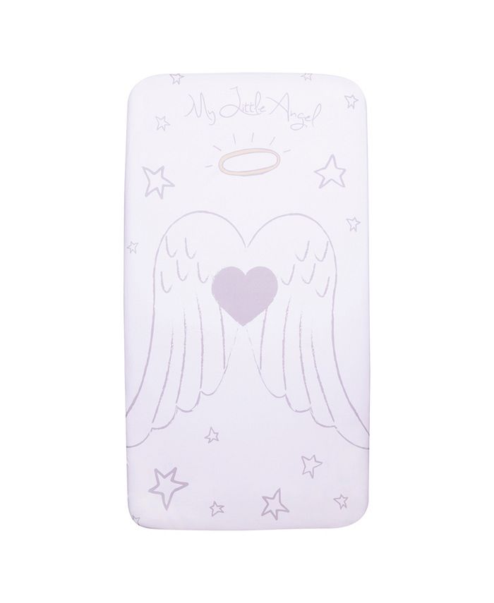 Trend Lab Angel Wings Flannel Photo Op Crib Sheet - Macy's
