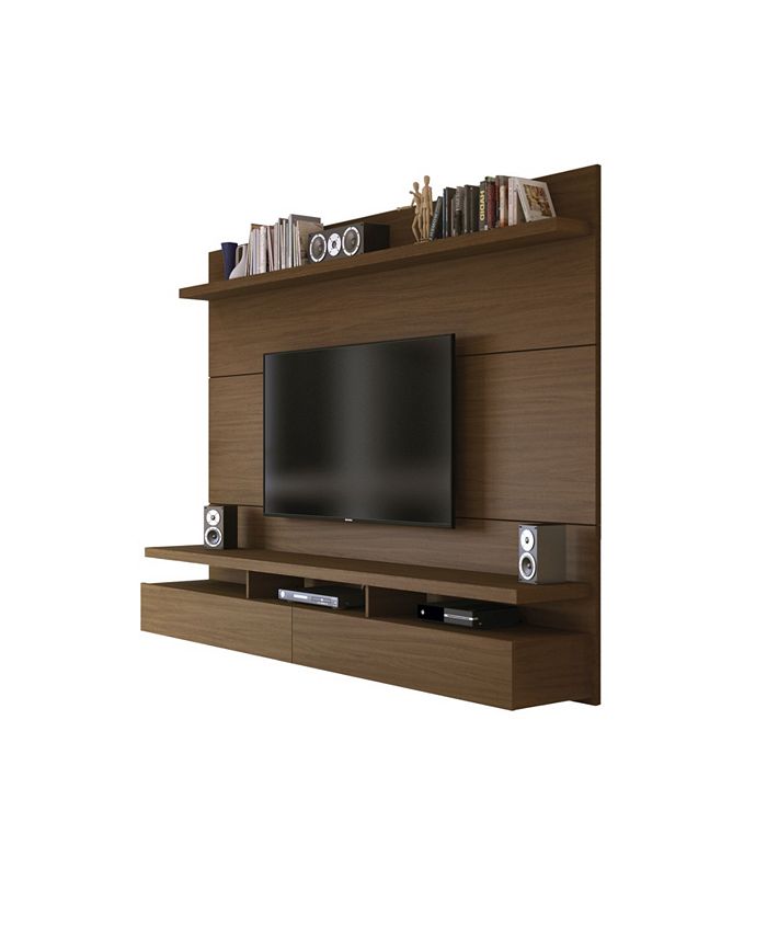 Manhattan Comfort City 2.2 Floating Wall Theater Entertainment Center ...