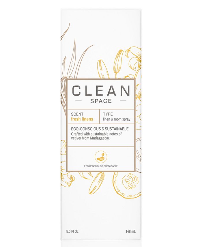 CLEAN Fragrance Fresh Linens Room Spray, 5-oz. - Macy's