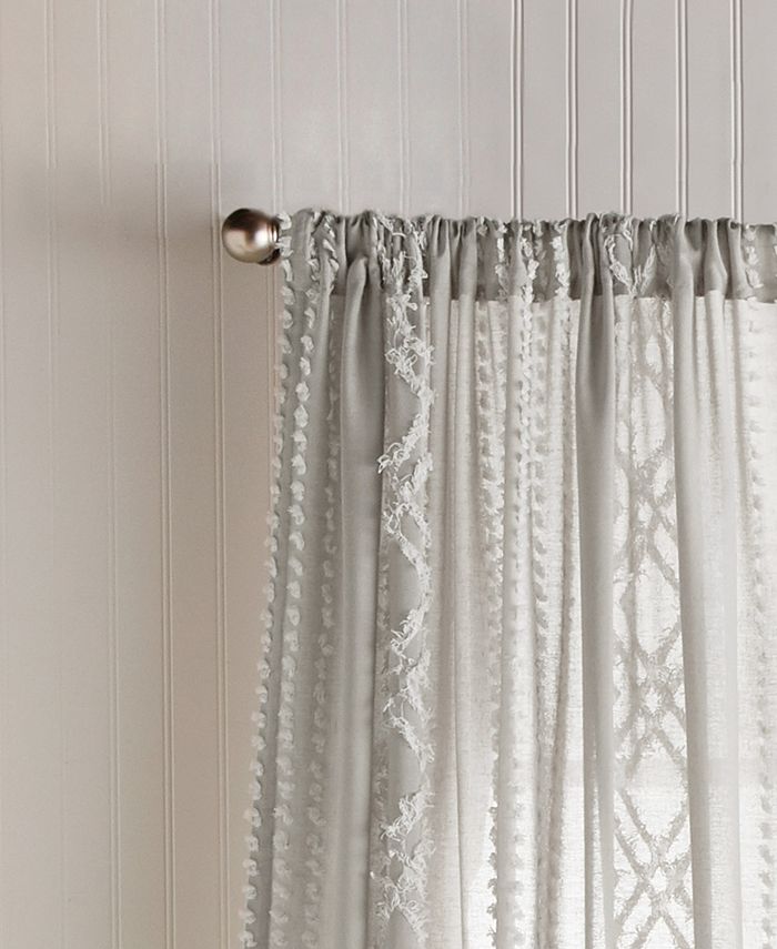 Peri Home Cut Geo 50"x95" Backtab Window Panel - Macy's