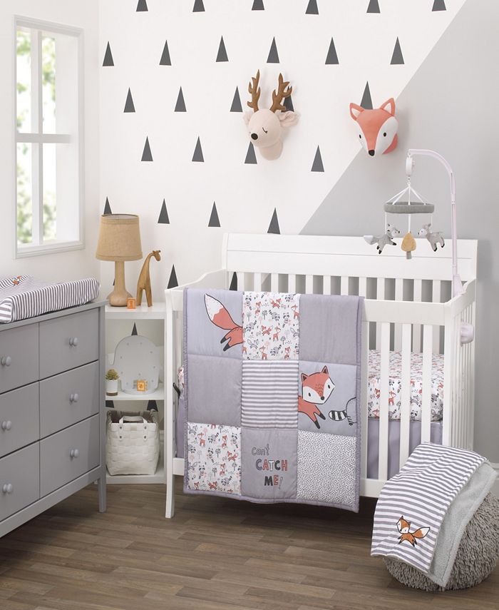 NoJo Lil Fox Photo Op Crib Sheet - Macy's