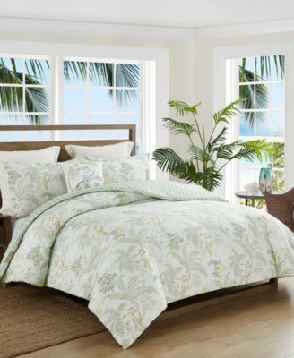 Caribbean Joe Reversible Costa Rica Tropical Print Full Queen Comforter Set Macy s
