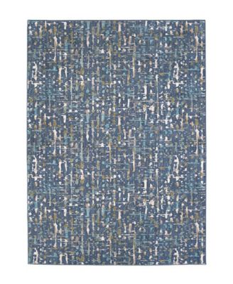 Scott Living Expressions Wellspring Admiral Blue 8' x 11' Area Rug - Macy's