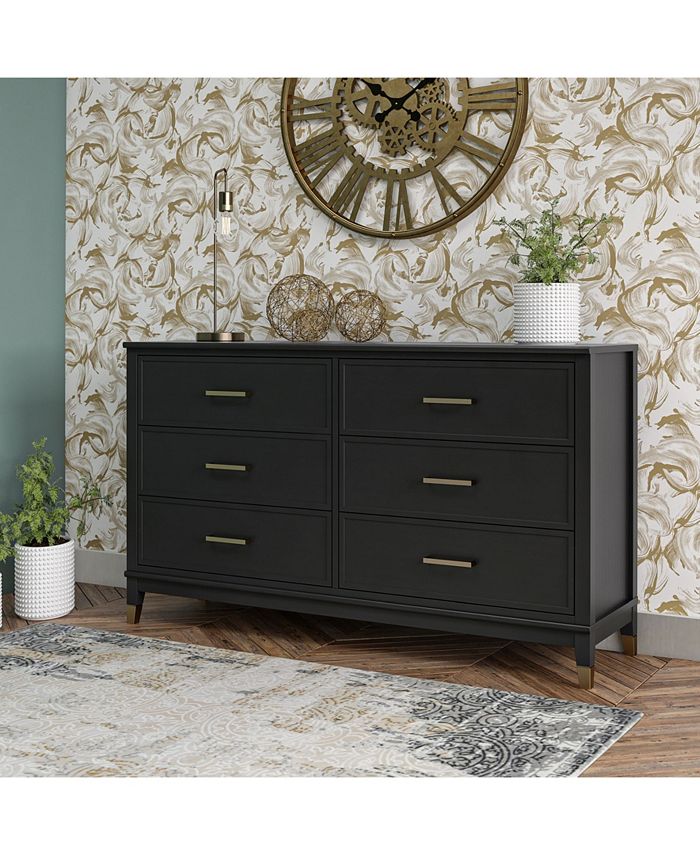 CosmoLiving By Cosmopolitan Westerleigh 6-Drawer Dresser - Macy's