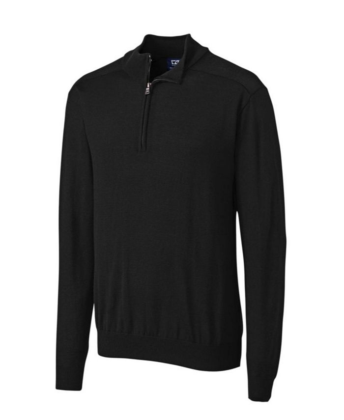 Cutter & Buck L/S Douglas Half Zip Mock - Macy's