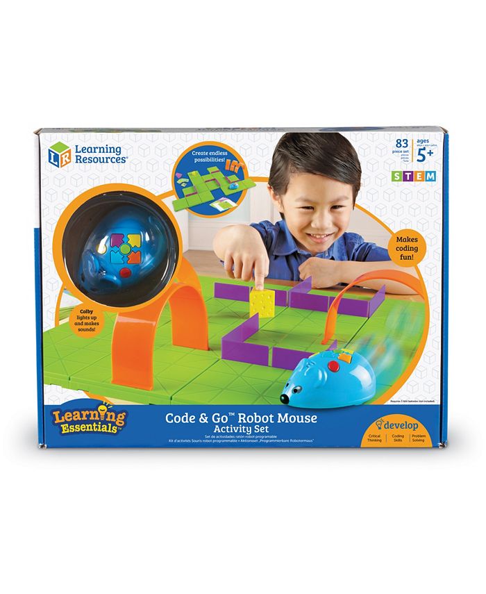 Areyougame Learning Resources Learning Essentials - Code Go Robot Mouse Activity Set - Macy's