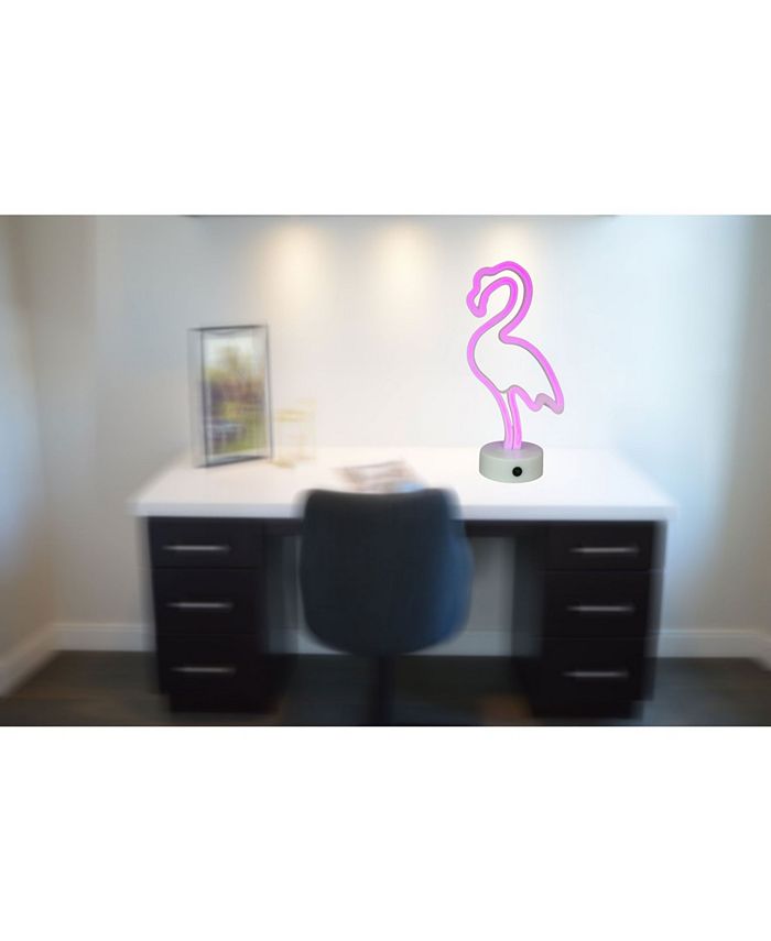 Creative Motion Battery-Operated Flamingo LED Light with USB Cord - Macy's