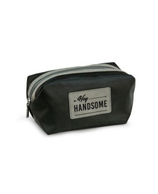 Bey-Berk Hey Handsome Performance Nylon Dopp Kit with Black Accents ...