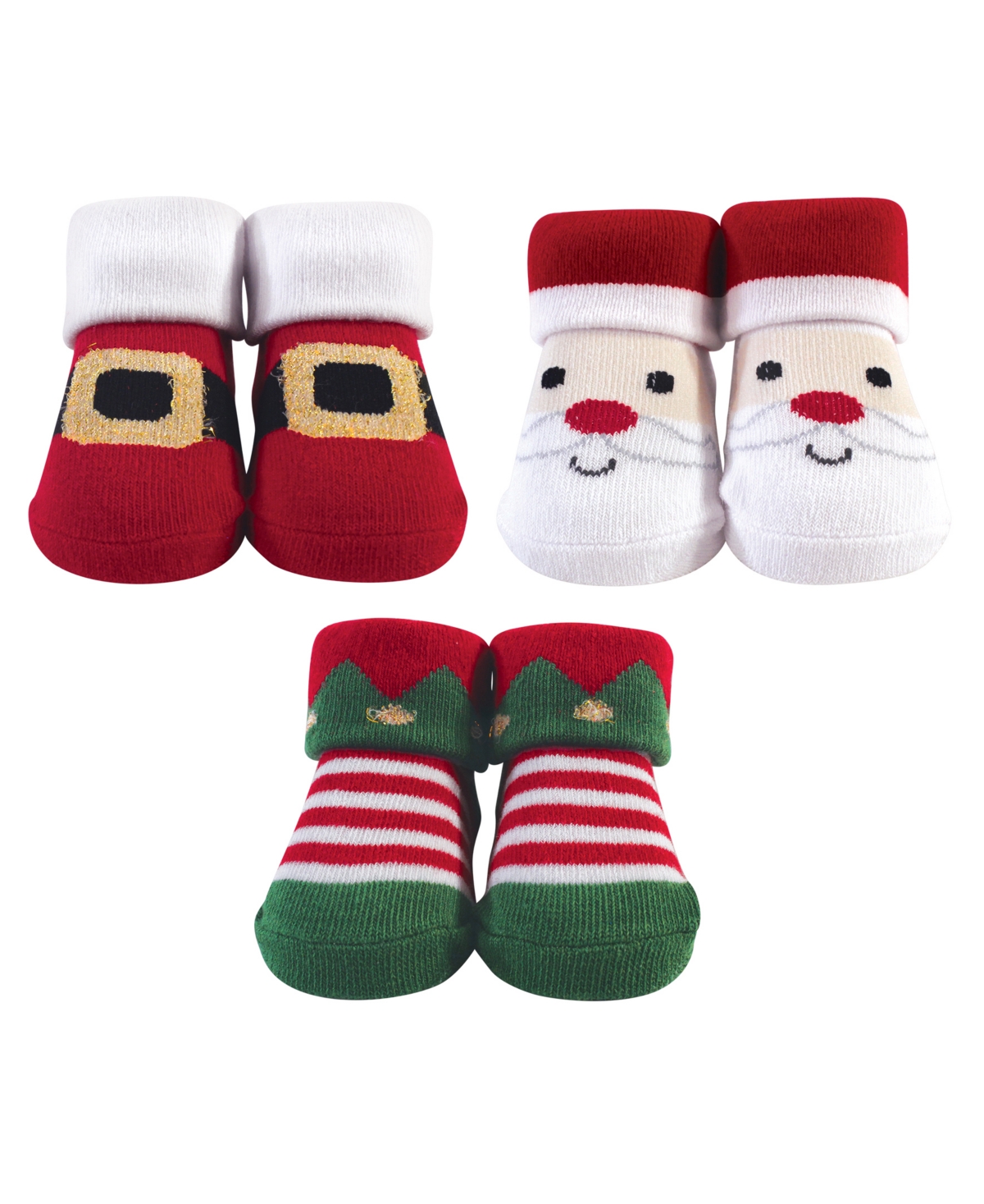 Click here for Hudson Baby Baby Boys Curated Sock Gift Box - Whit... prices